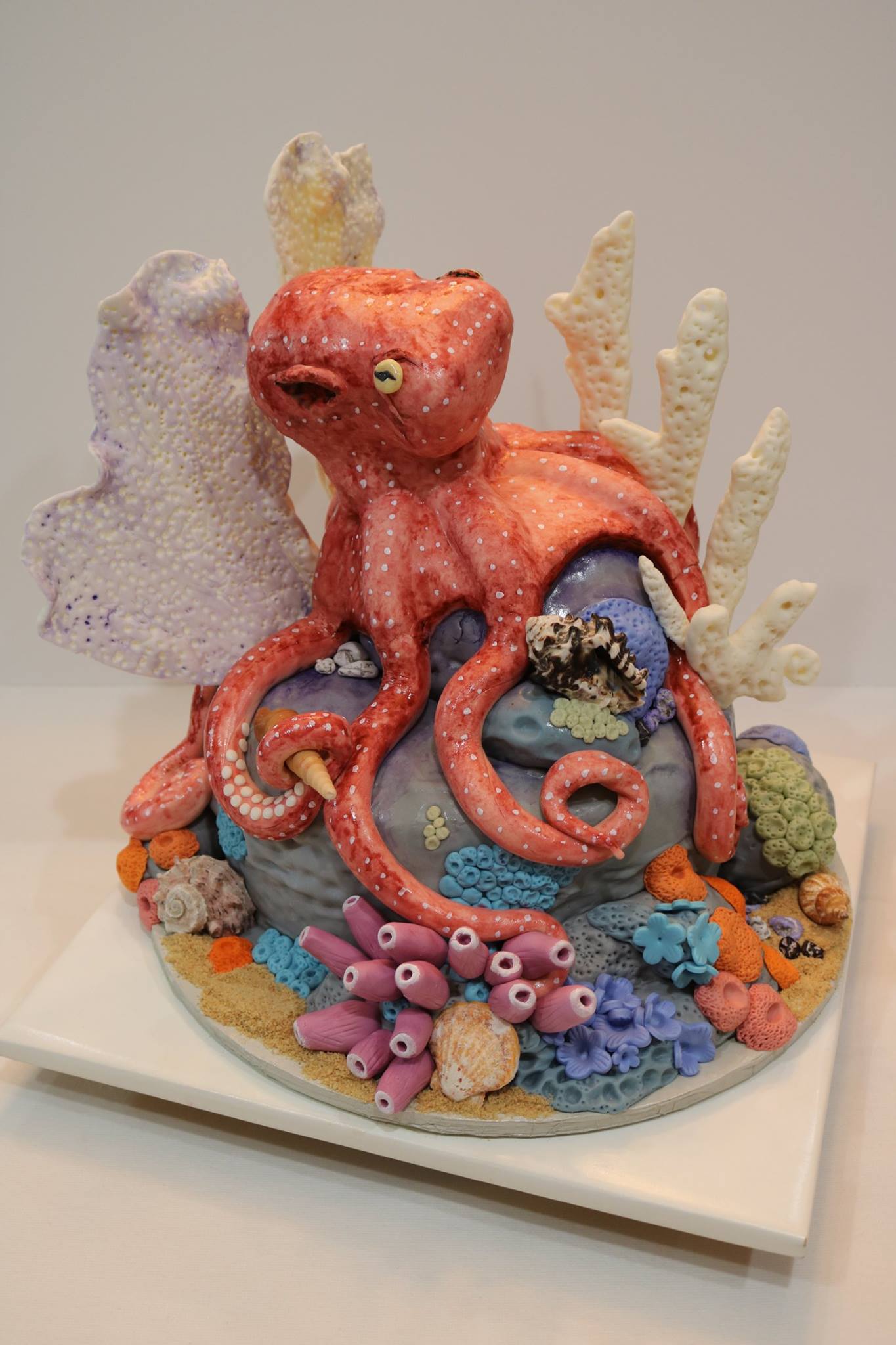 Octopus Cake Finished – Rexburg Cakes