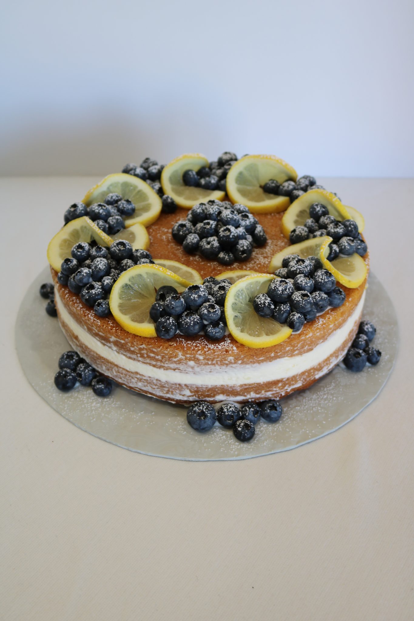 Italian Sour Cream Cake with a Mascarpone Lemon Mousse Filling ...