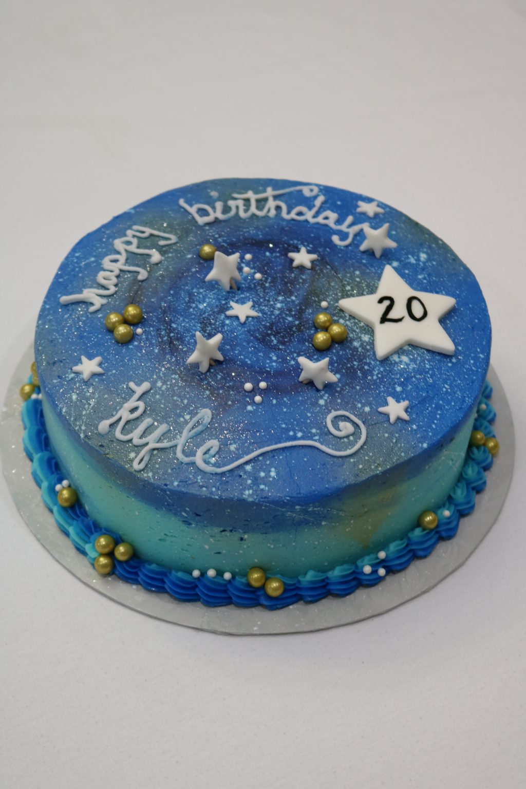 Out of This World Space Themed Birthday Cake – Rexburg Cakes